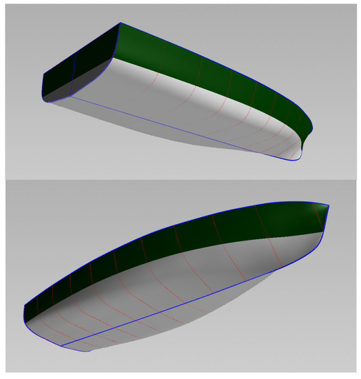 Parametric Generation of Small Ship Hulls with CAD Software