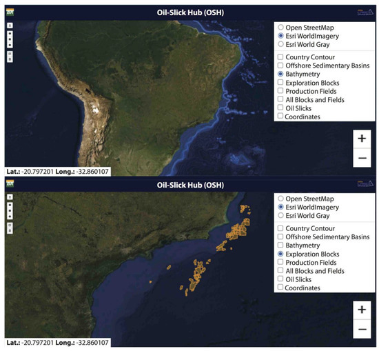 Computational Oil-Slick Hub for Offshore Petroleum Studies