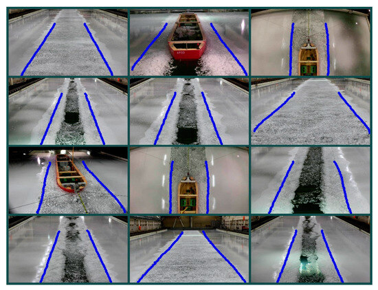 Fast and Intelligent Ice Channel Recognition Based on Row Selection