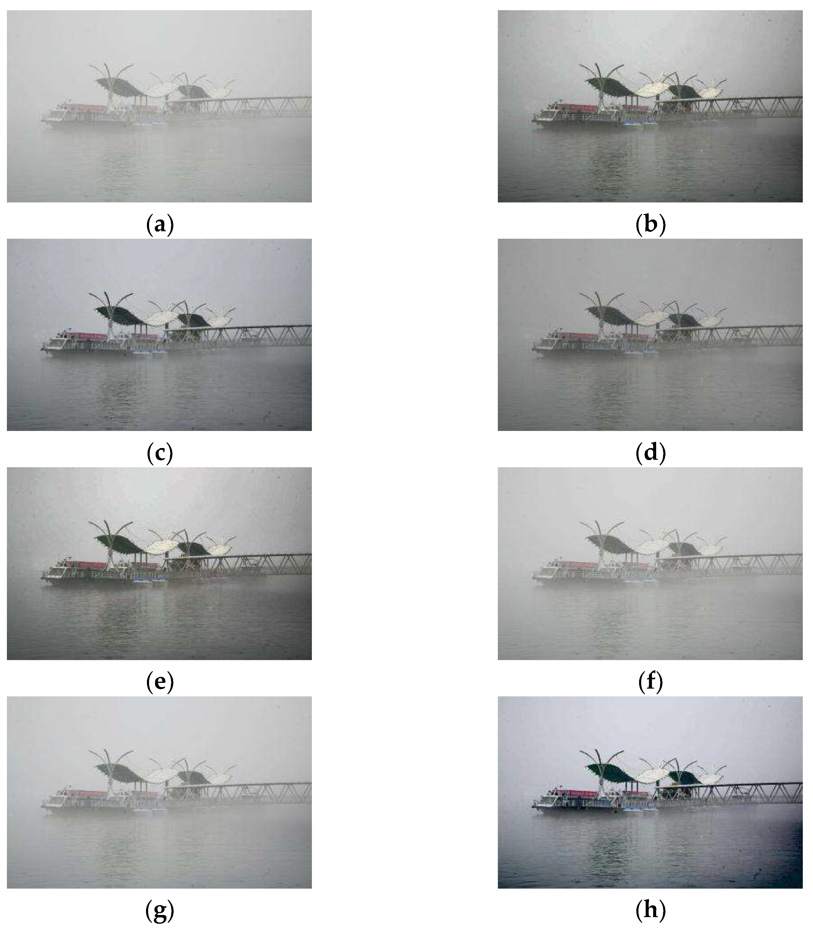 A Sea Fog Image Defogging Method Based on the Improved Convex Optimization Model
