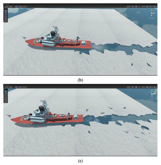 Simulation Of Sea Ice Fragmentation Based On An Improved Voronoi Diagram Algorithm In An Ice