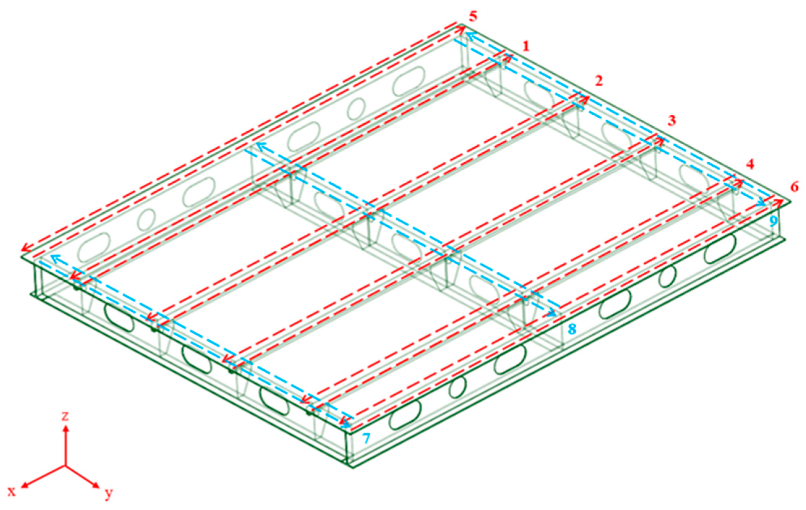 JMSE | Free Full-Text | Experimental and Numerical Studies on the Ultimate Bending Strength of ...