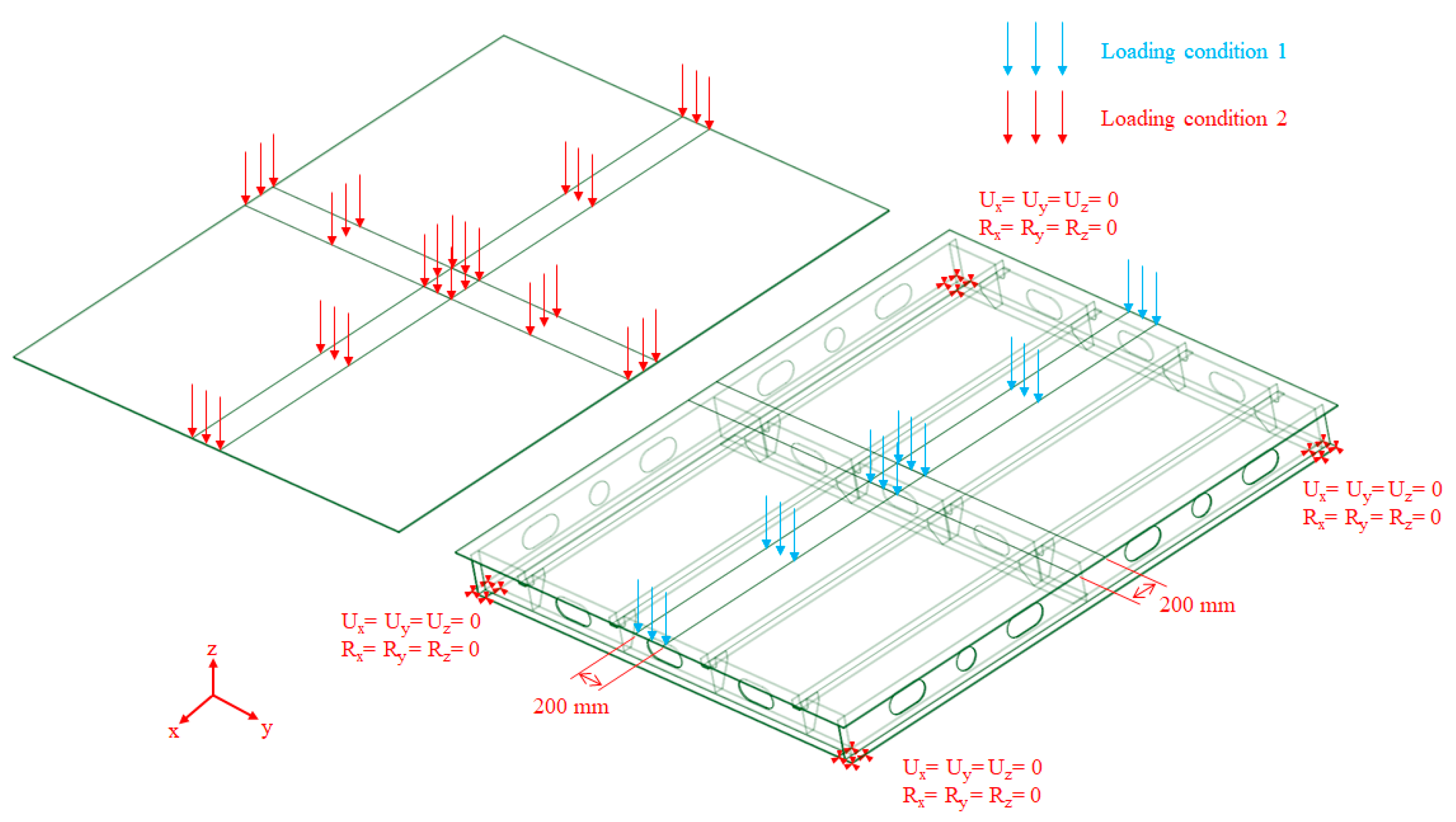 JMSE | Free Full-Text | Experimental and Numerical Studies on the Ultimate Bending Strength of ...
