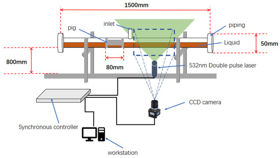 PIV Experimental Research and Numerical Simulation of the Pigging Process