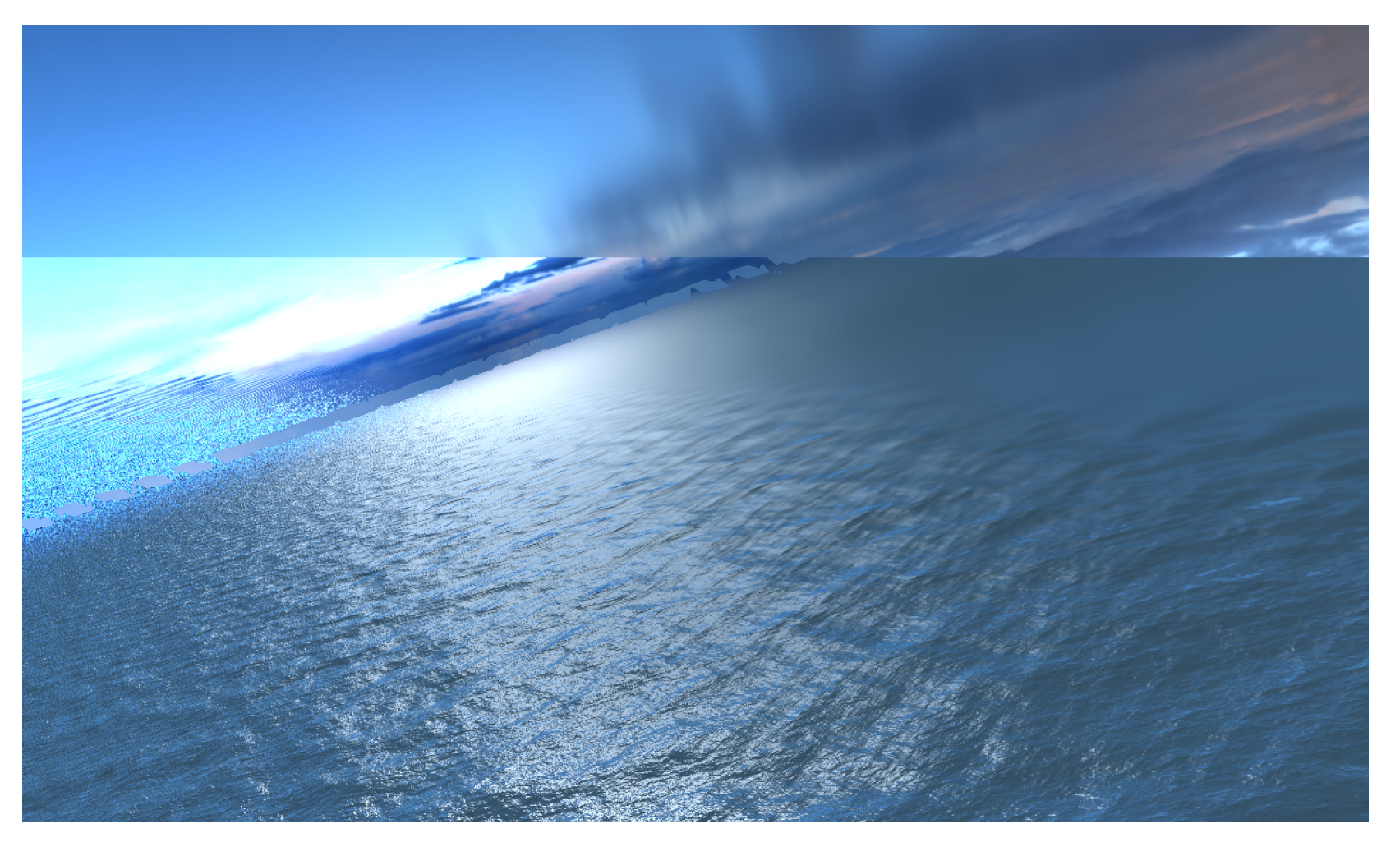 Real-Time Wave Simulation of Large-Scale Open Sea Based on Self ...
