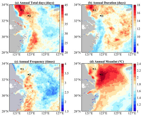 Spatial and Temporal Characteristics and Mechanisms of Marine Heatwaves ...