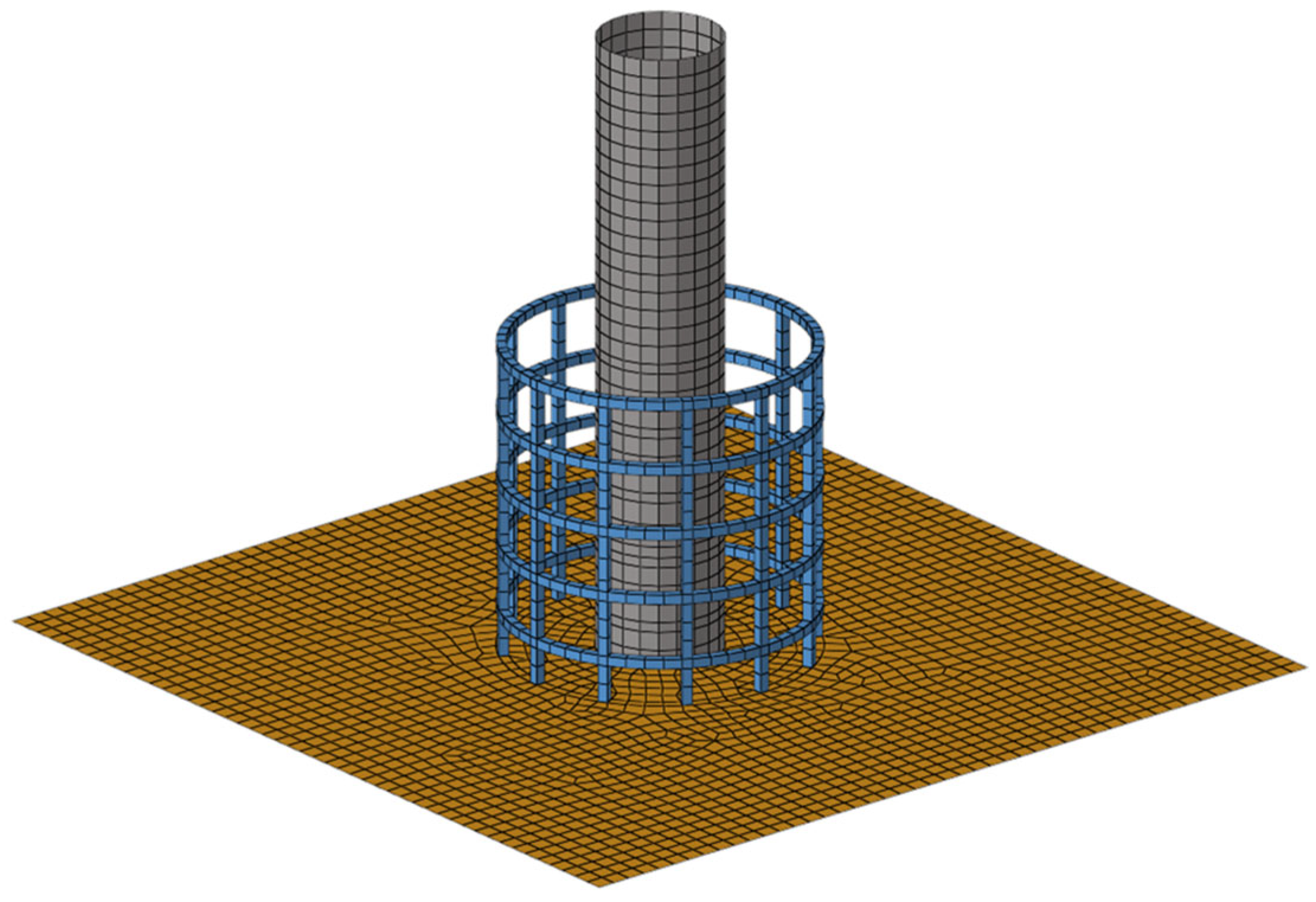 Numerical Investigation of Local Scour Protection around the Foundation ...
