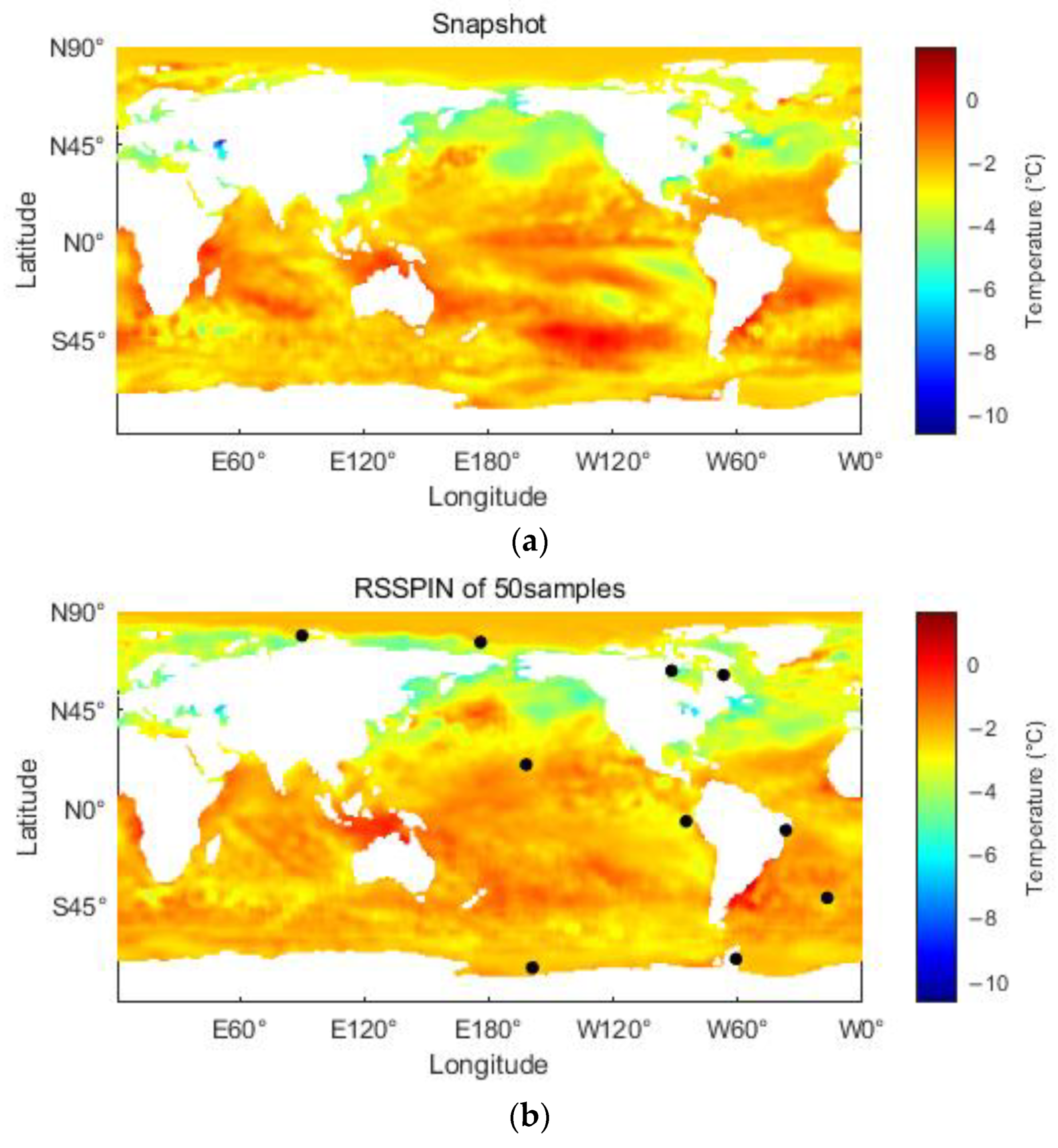 A Robust Sparse Sensor Placement Strategy Based on Indicators of Noise for Ocean Monitoring