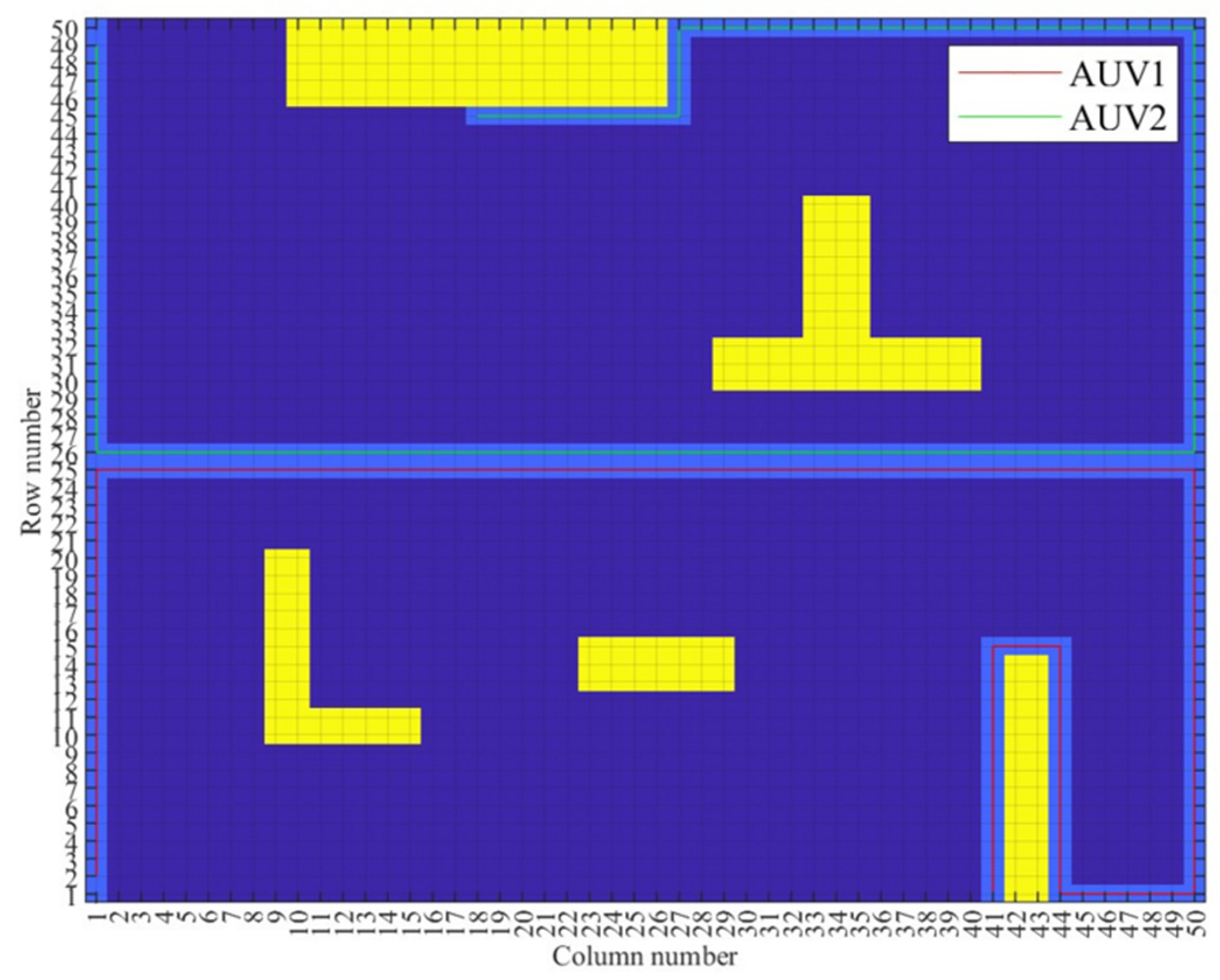 Multi-Autonomous Underwater Vehicle Full-Coverage Path-Planning Algorithm Based on Intuitive ...