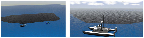 Oil Spill Mitigation with a Team of Heterogeneous Autonomous Vehicles