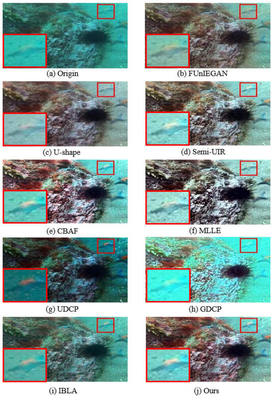 Underwater Image Enhancement Fusion Method Guided by Salient Region Detection