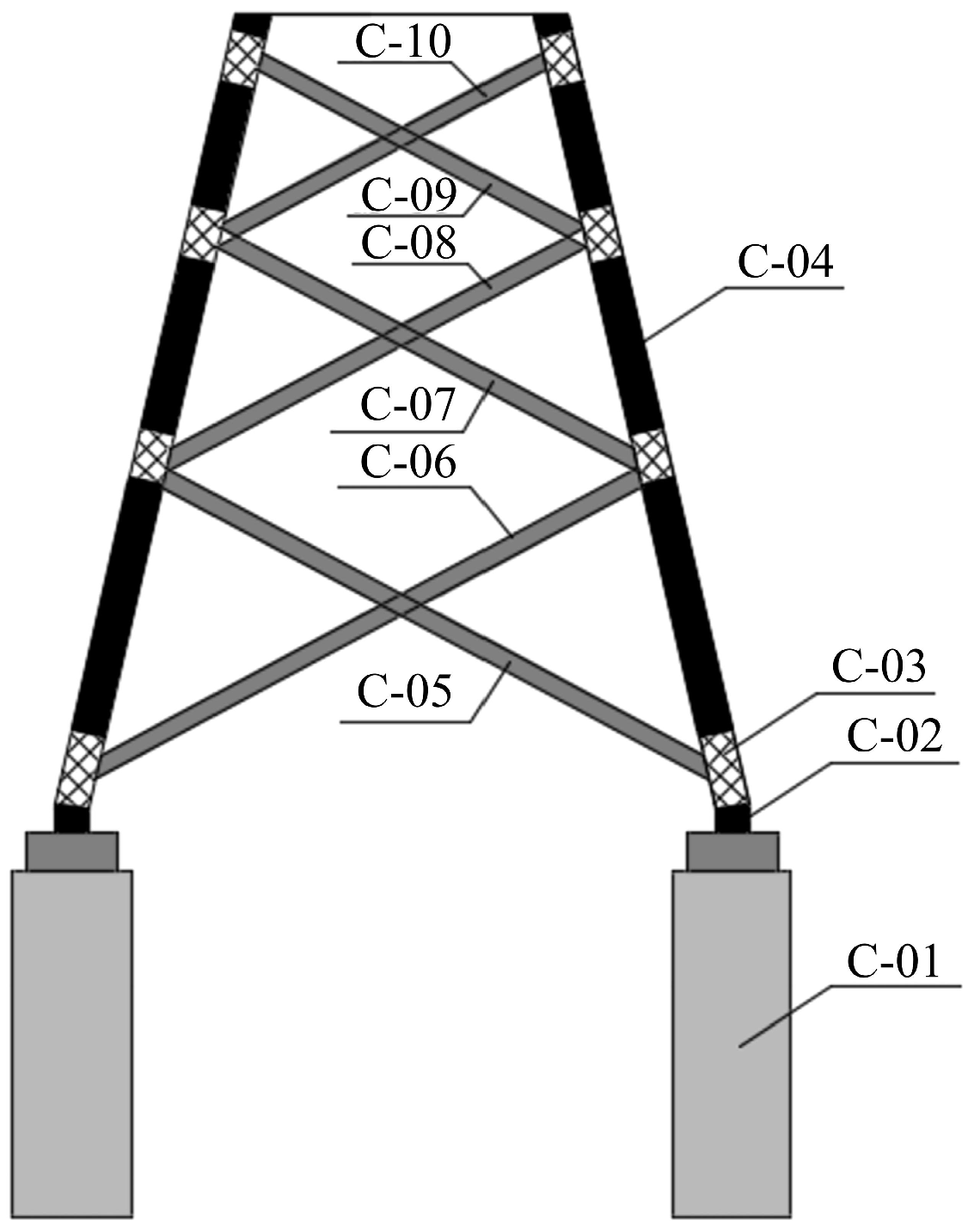 Numerical Simulation of Flow Field around Jacket Foundations on Flat ...
