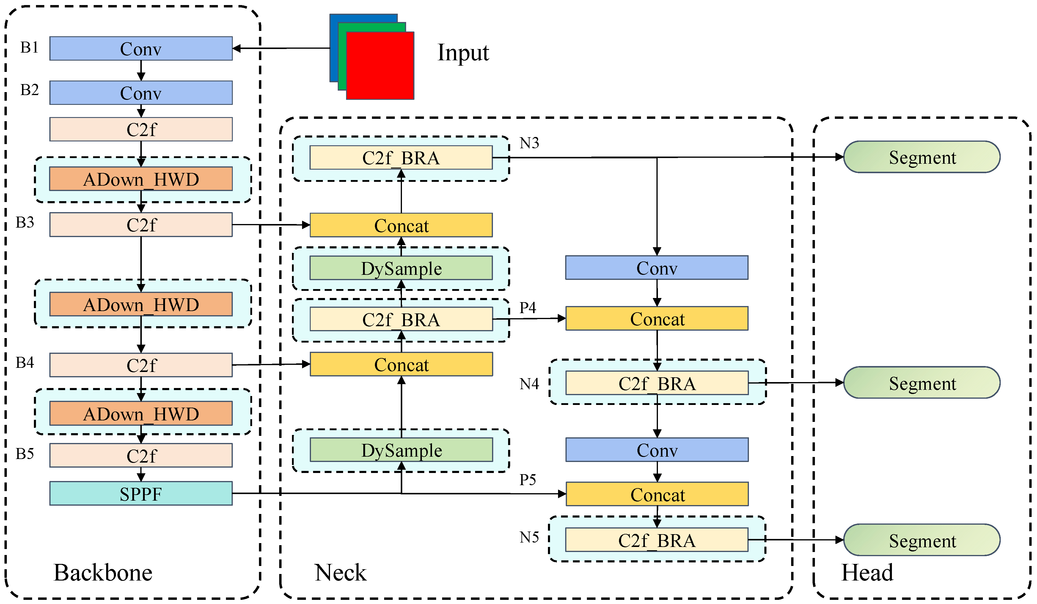 CIS: A Coral Instance Segmentation Network Model with Novel Upsampling, Downsampling, and Fusion ...