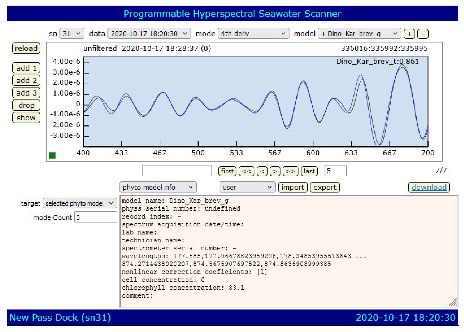 Advancements in the Programmable Hyperspectral Seawater Scanner ...