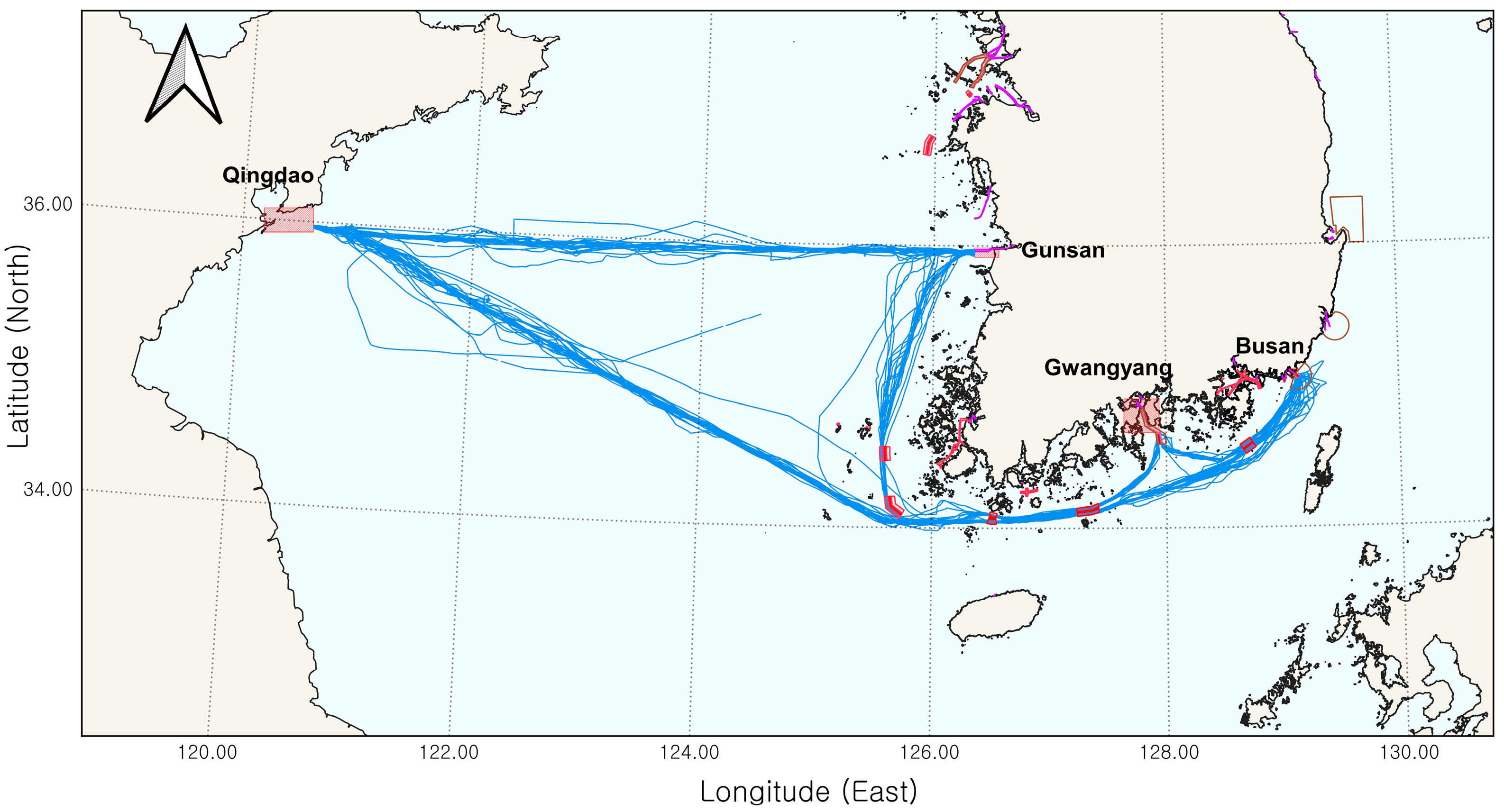 Ship-Route Prediction Based on a Long Short-Term Memory Network Using ...