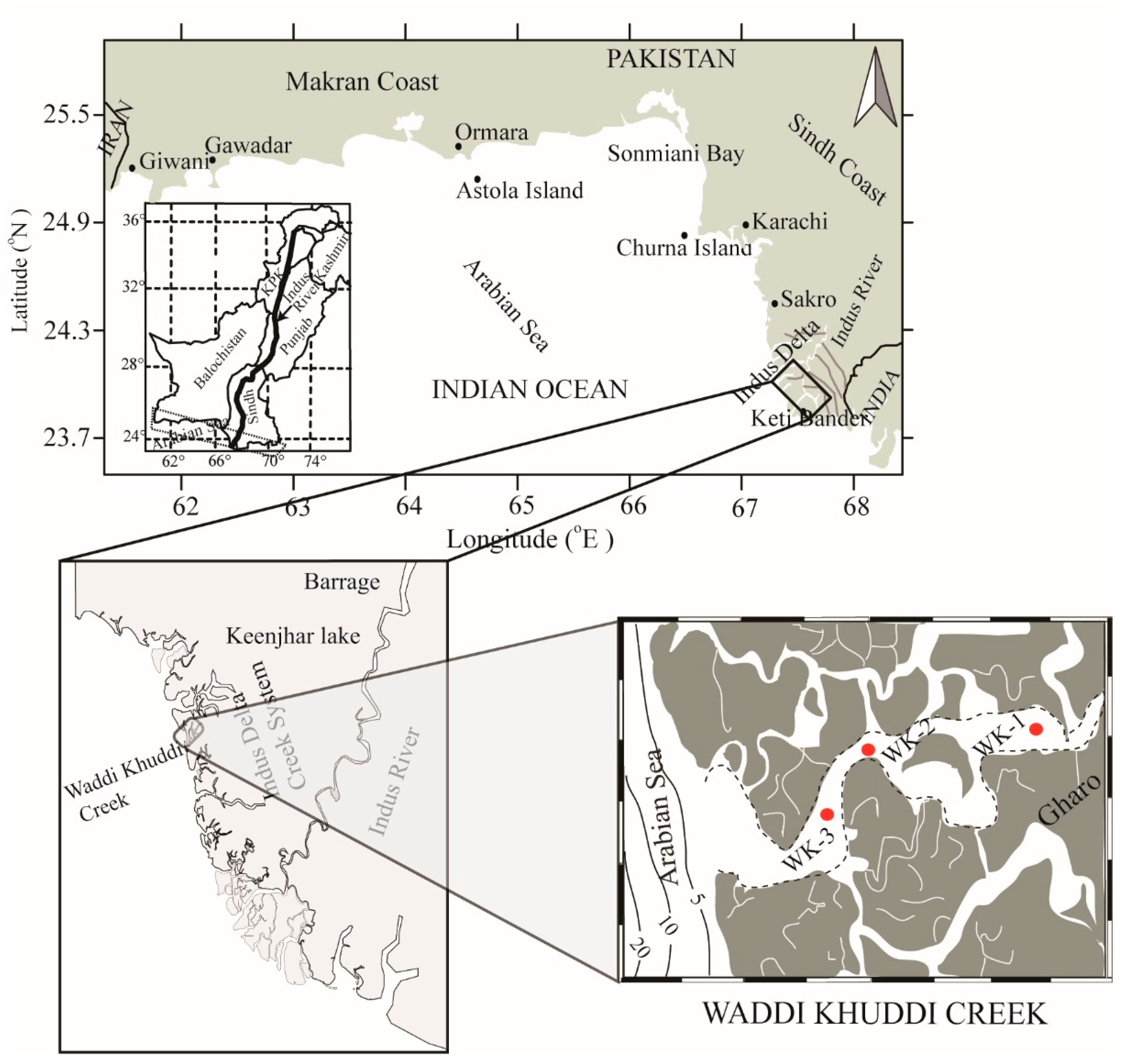 Acoustic Propagation and Transmission Loss Analysis in Shallow Water of Northern Arabian Sea