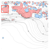 An Automatic Generalization Method of a Block-Based Digital Depth Model Based on Surface ...