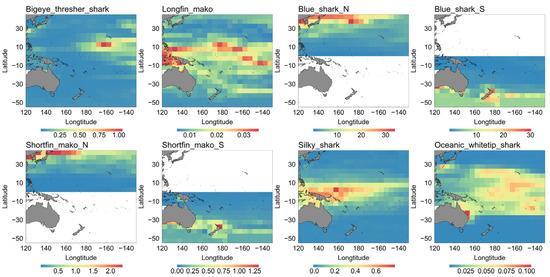 The Spatial Distribution Dynamics of Shark Bycatch by the Longline ...