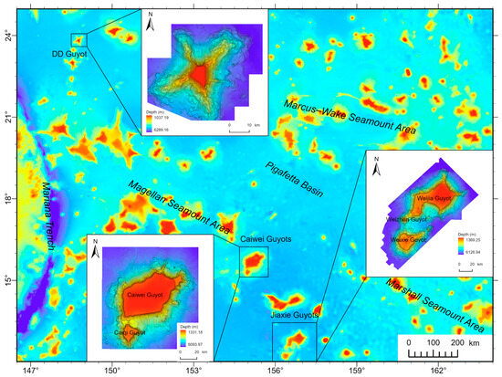 Fine-Scale Geomorphologic Classification of Guyots in Representative ...