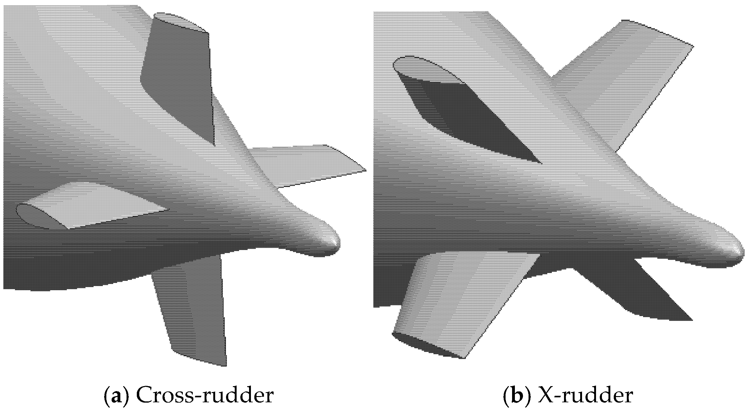 Investigation of the Asymmetric Features of X-Rudder Underwater Vehicle ...