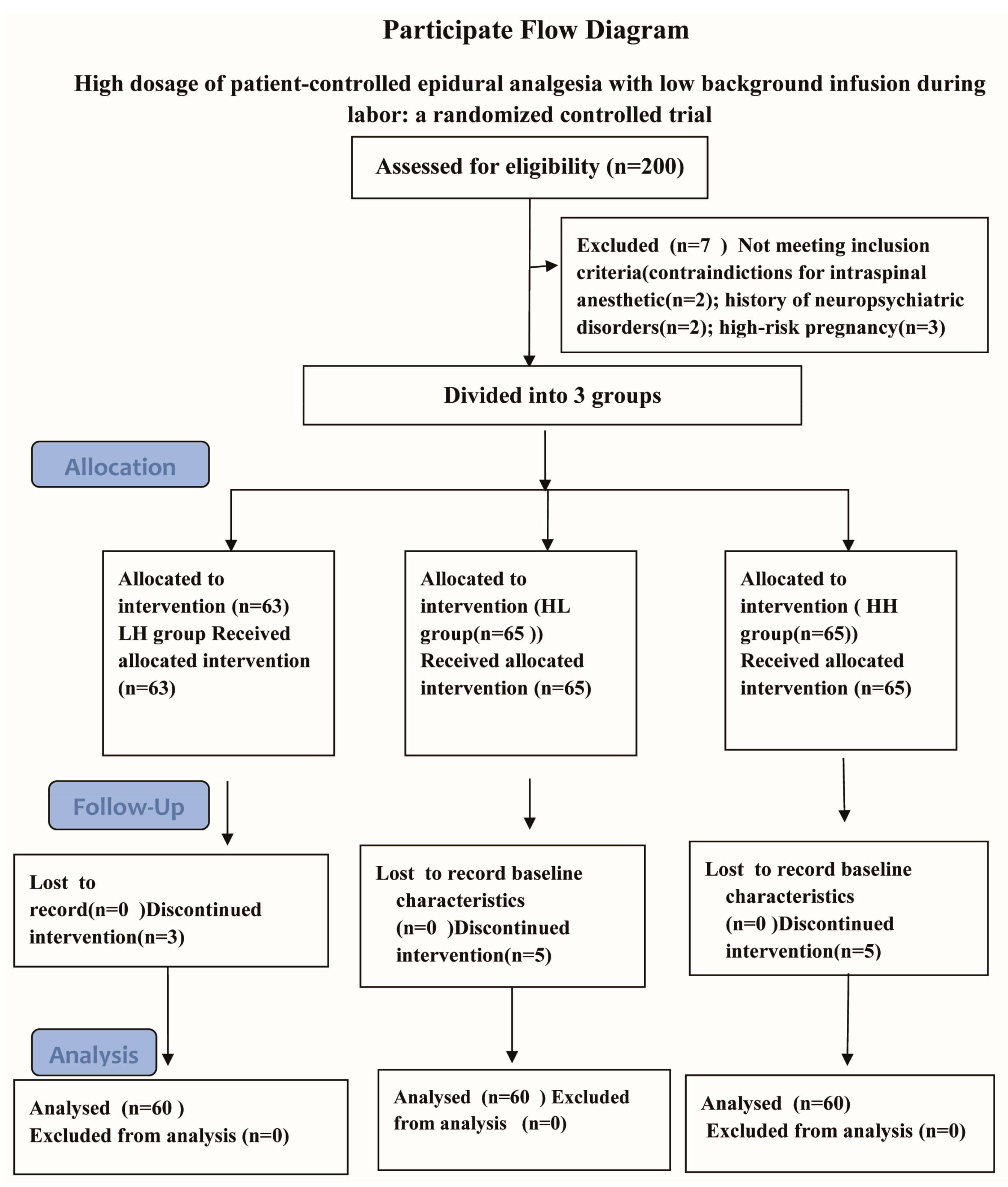 High Dosage of Patient-Controlled Epidural Analgesia (PCEA) with Low ...