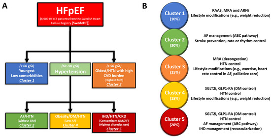Personalized Management for Heart Failure with Preserved Ejection Fraction