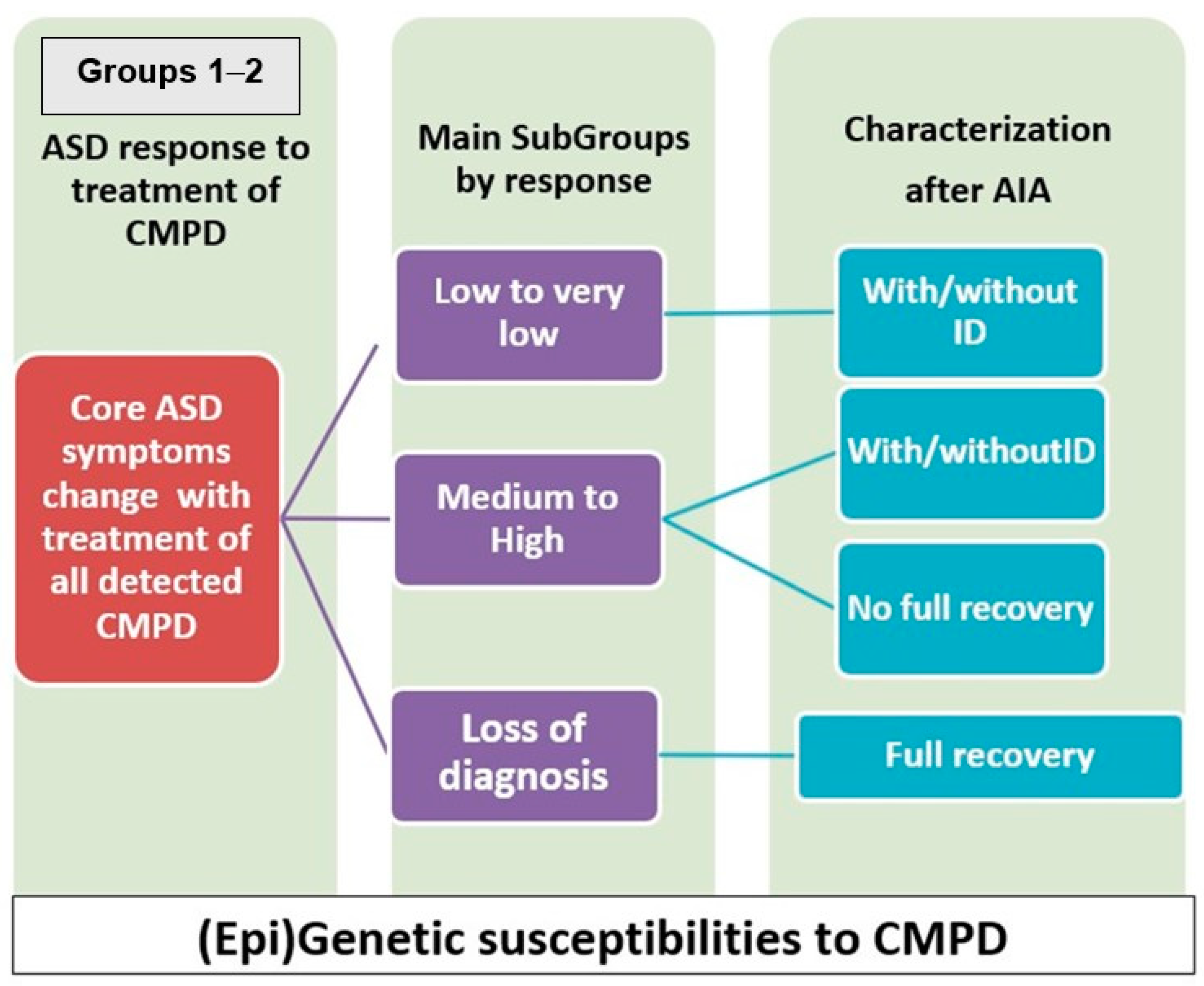 Groups and Subgroups in Autism Spectrum Disorder (ASD) Considering an ...