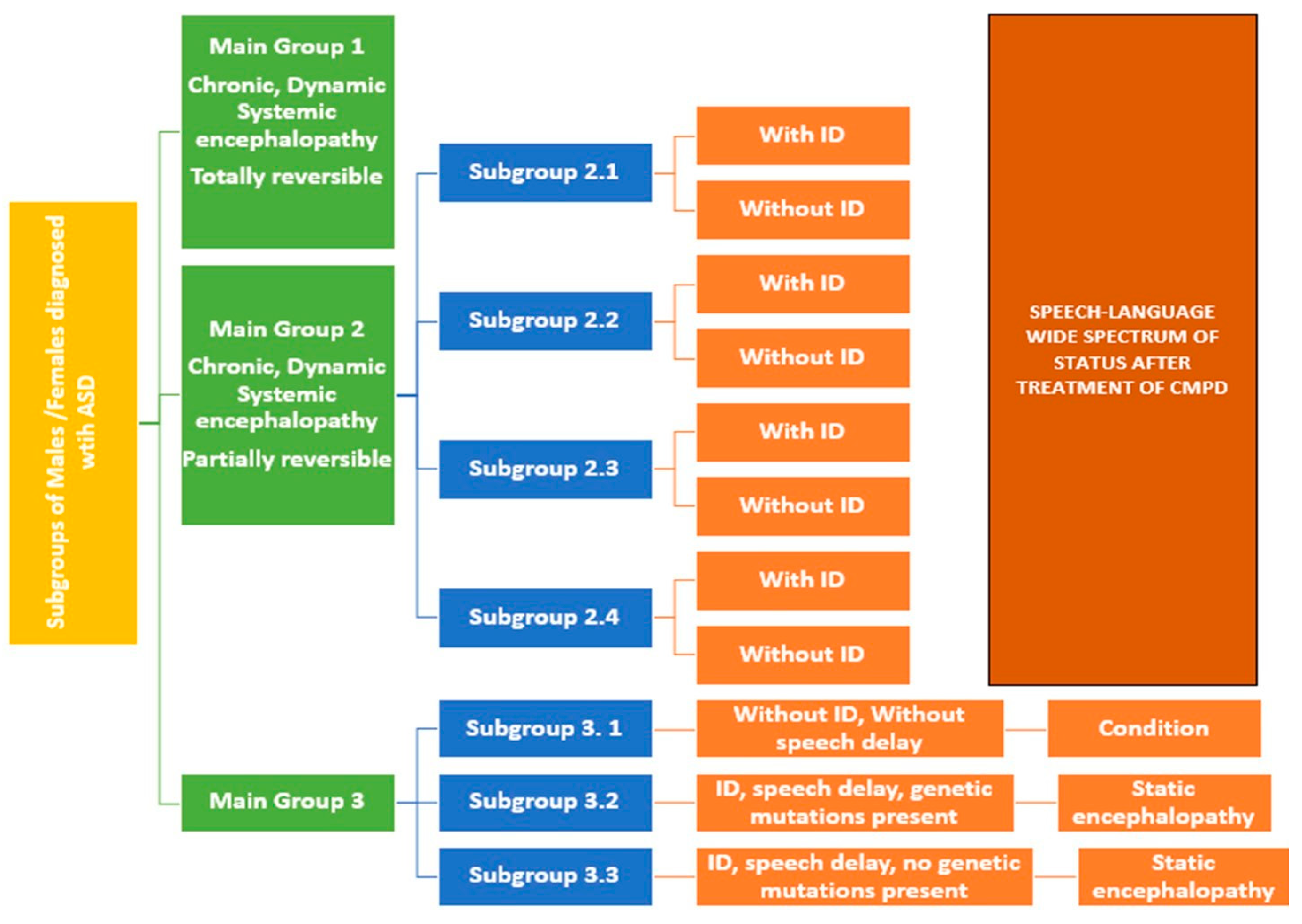 Groups and Subgroups in Autism Spectrum Disorder (ASD) Considering an Advanced Integrative Model ...