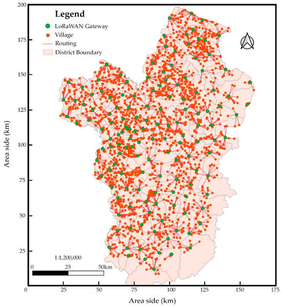 Jsan Free Full Text Multi Objective Optimization Of Gateway Location Selection In Long Range