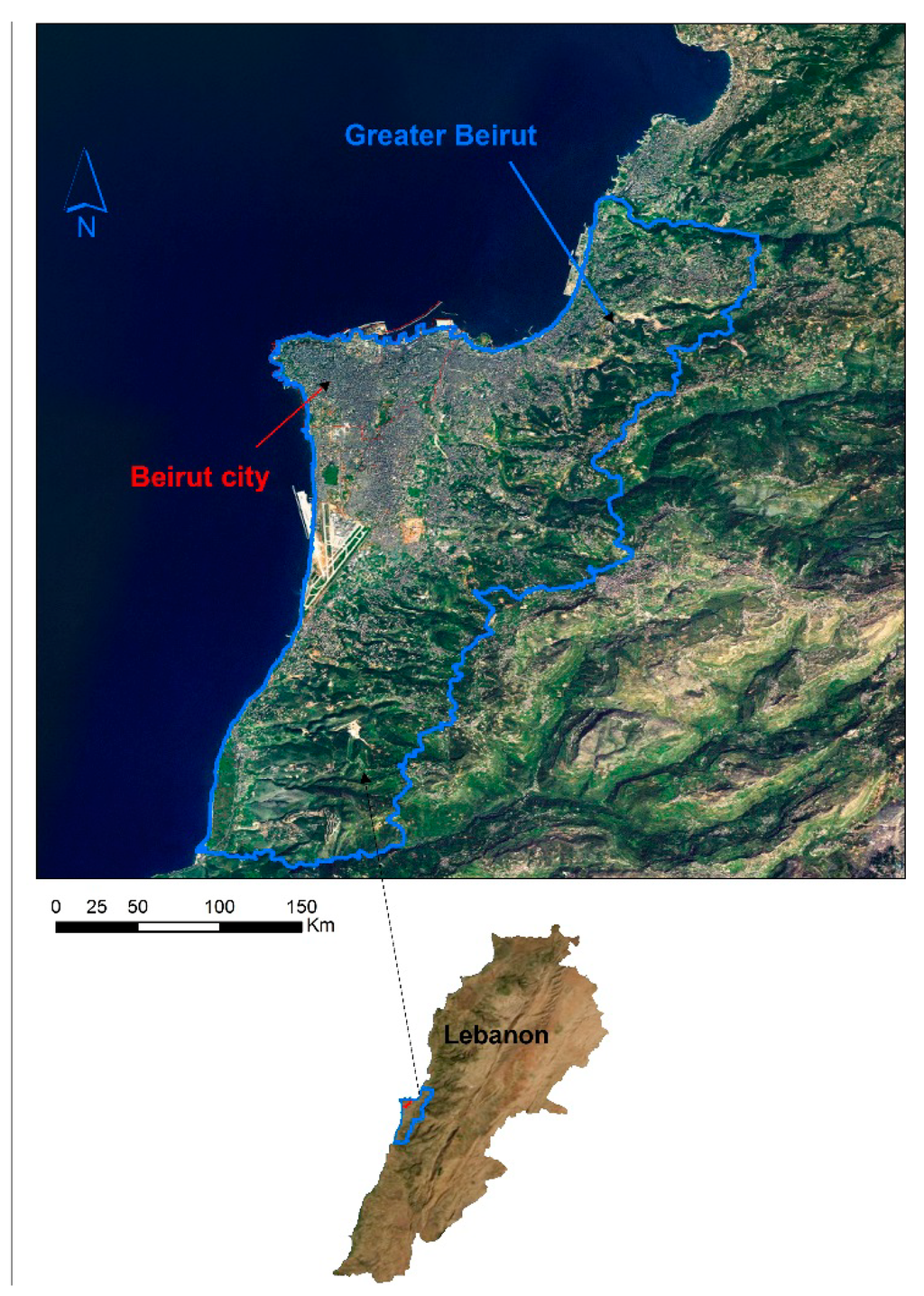 Mapping Urban Transitions in the Greater Beirut Area Using Different ...