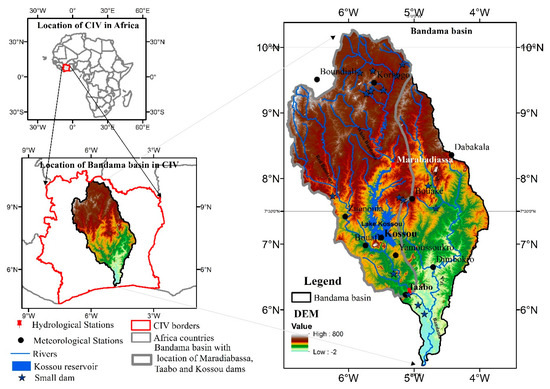 Climate, Land Use and Land Cover Changes in the Bandama Basin (Côte D ...