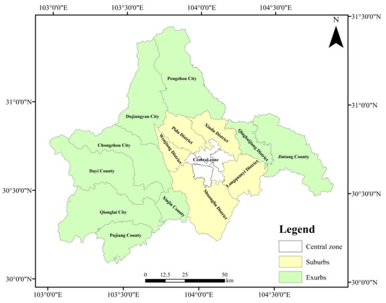 Measurement of Urban–Rural Integration Level in Suburbs and Exurbs of ...
