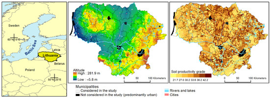 Land | Free Full-Text | Spatiotemporal Patterns of Land-Use Changes in ...