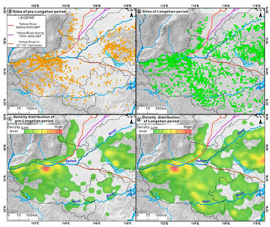 Spatial Expansion of Human Settlement during the Longshan Period (~4.5 ...
