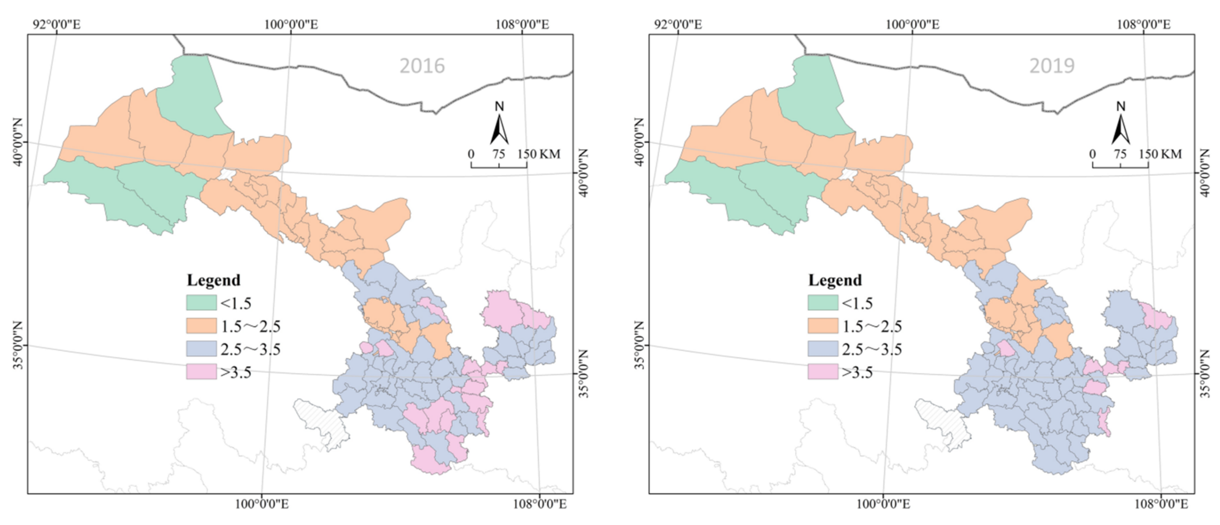 Spatial Pattern and Driving Mechanism of Urban–Rural Income Gap in ...