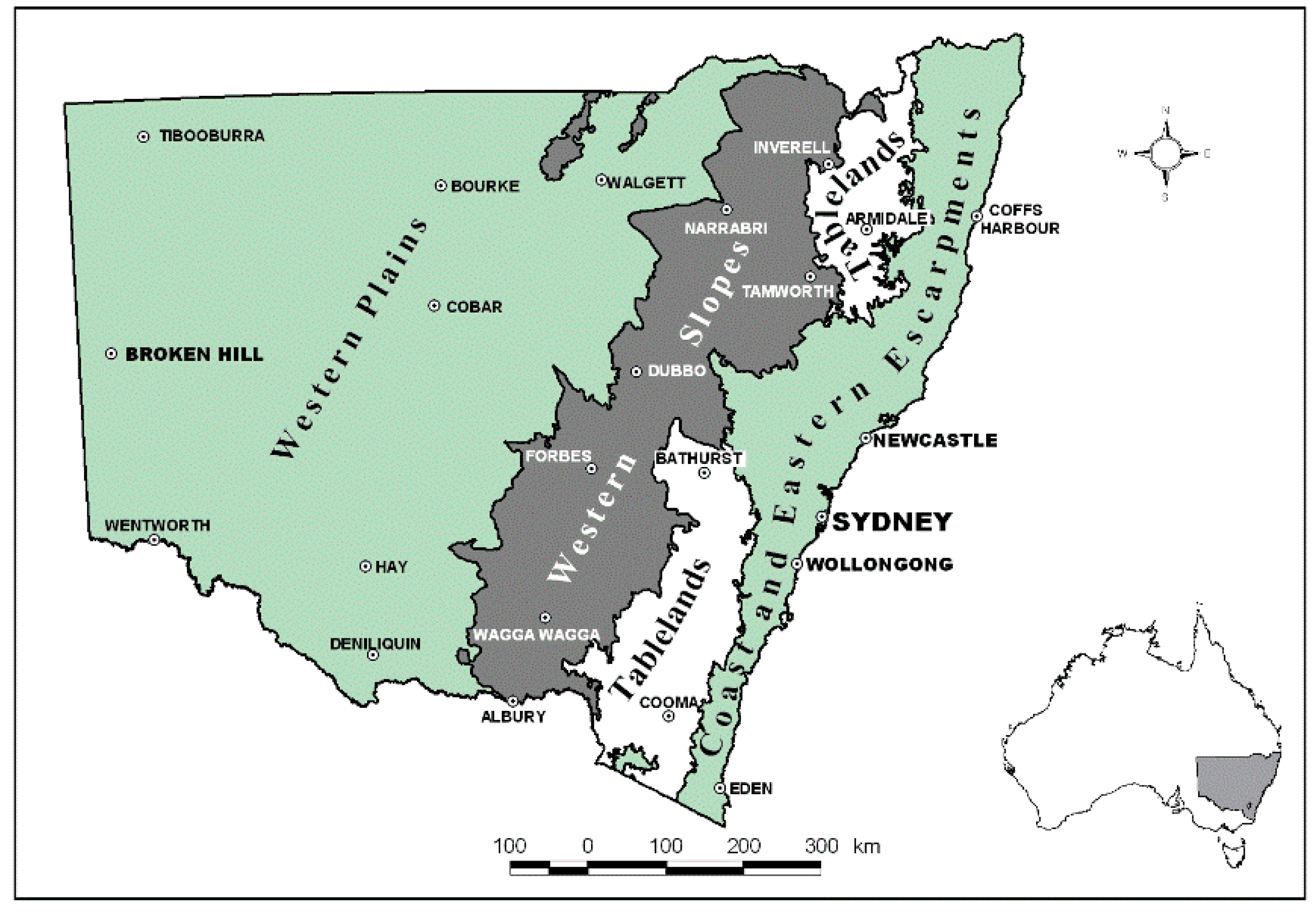 Australia Land Types