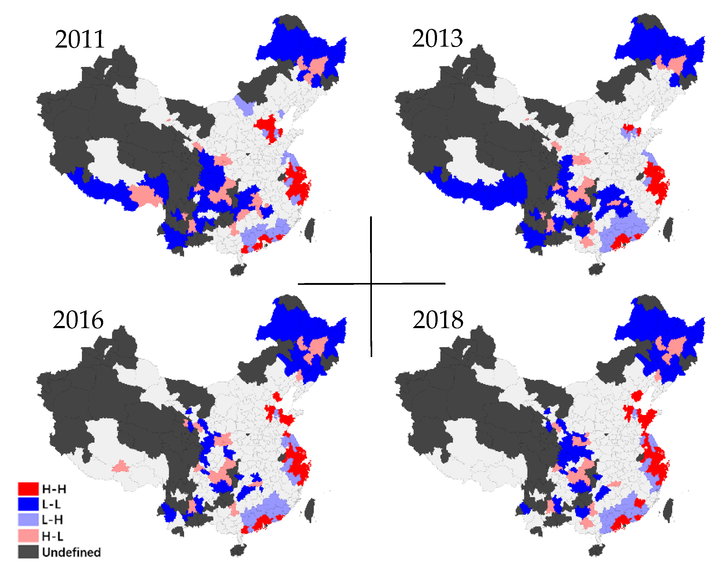 Spatio-Temporal Evolution Characteristics and Spatial Interaction ...