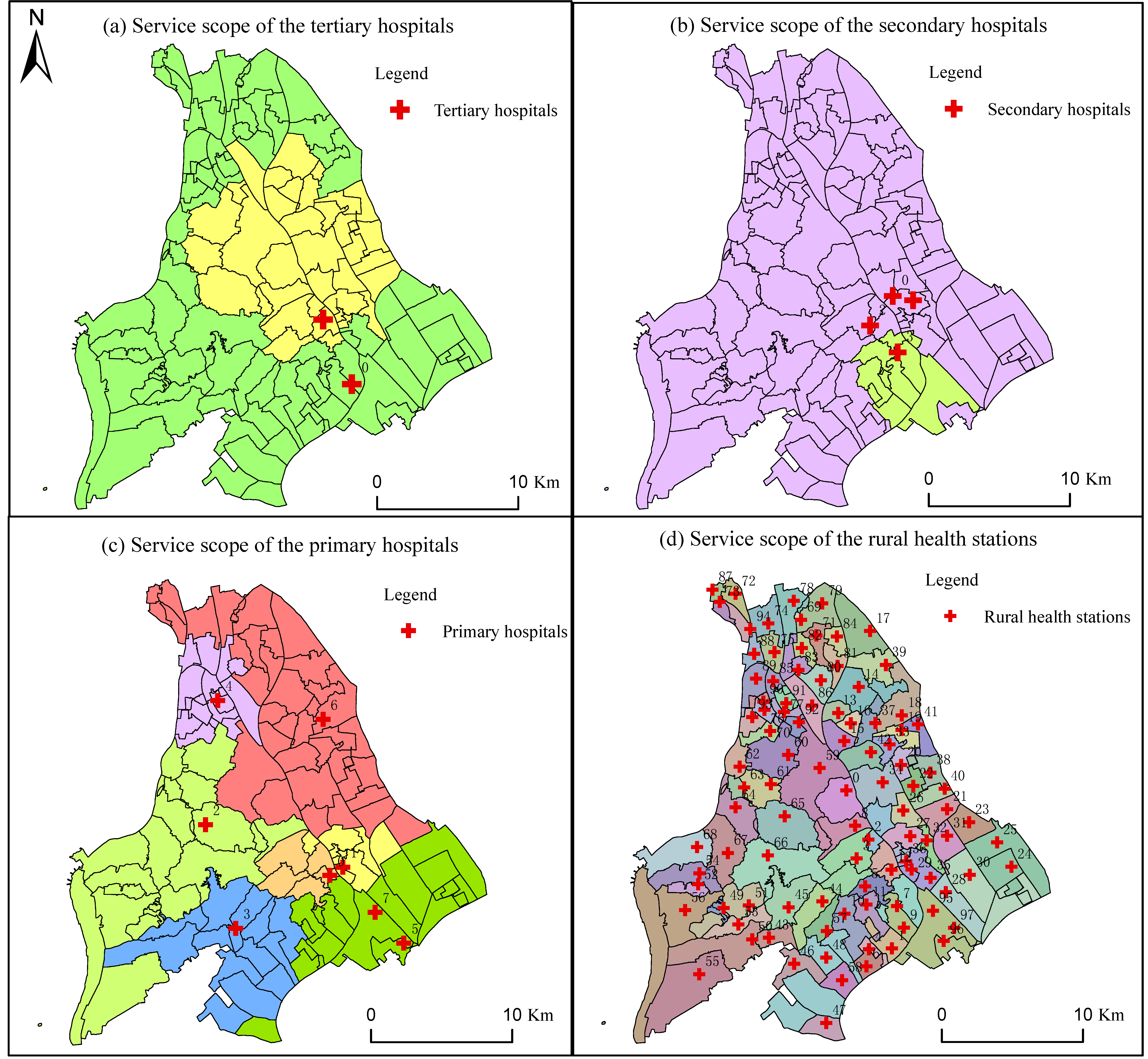 Differences in Accessibility of Public Health Facilities in ...