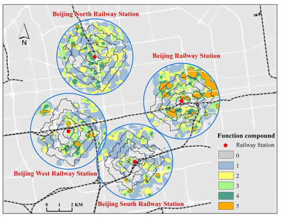 Land | Free Full-Text | Evaluating the Space Use of Large Railway Hub ...