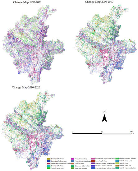 Spatiotemporal Change Analysis and Prediction of Future Land Use and ...