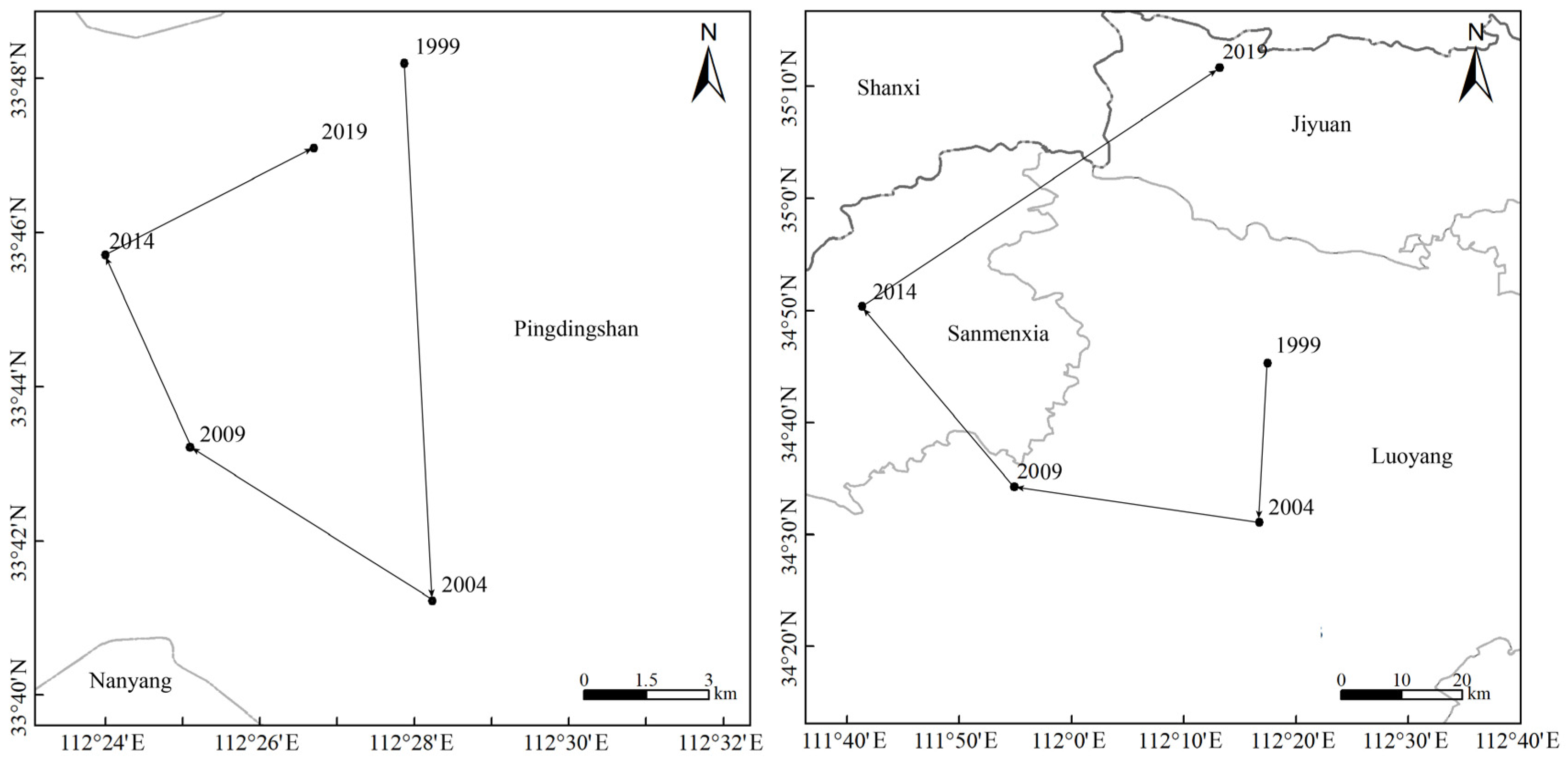 The Evolution and Response of Space Utilization Efficiency and Carbon ...