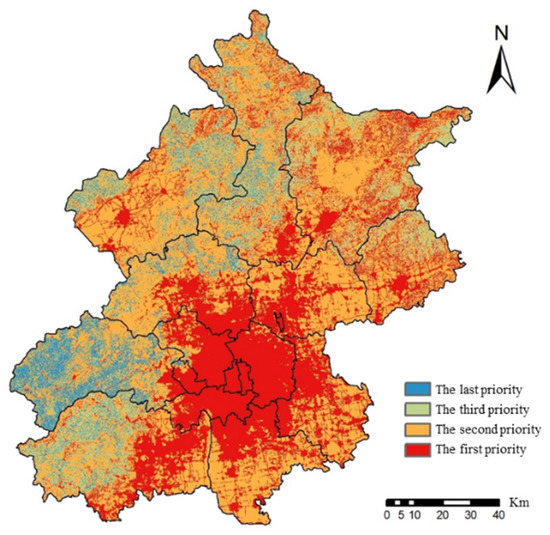 Identification of Priority Areas for Improving Urban Ecological ...