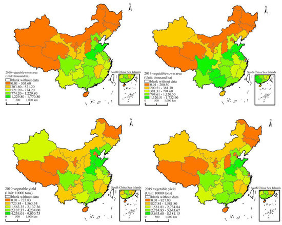 Spatial Distribution and Driving Forces of the Vegetable Industry in China