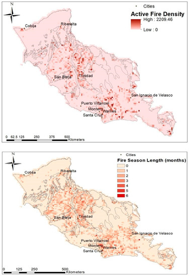 Fire Dynamics of the Bolivian Amazon