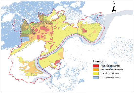 The Effect of Flood Risk on Residential Land Prices