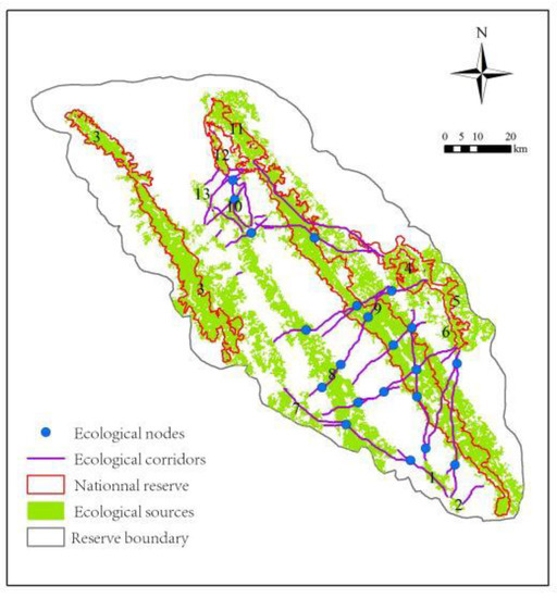 Ecological Network Construction of a National Park Based on MSPA and ...