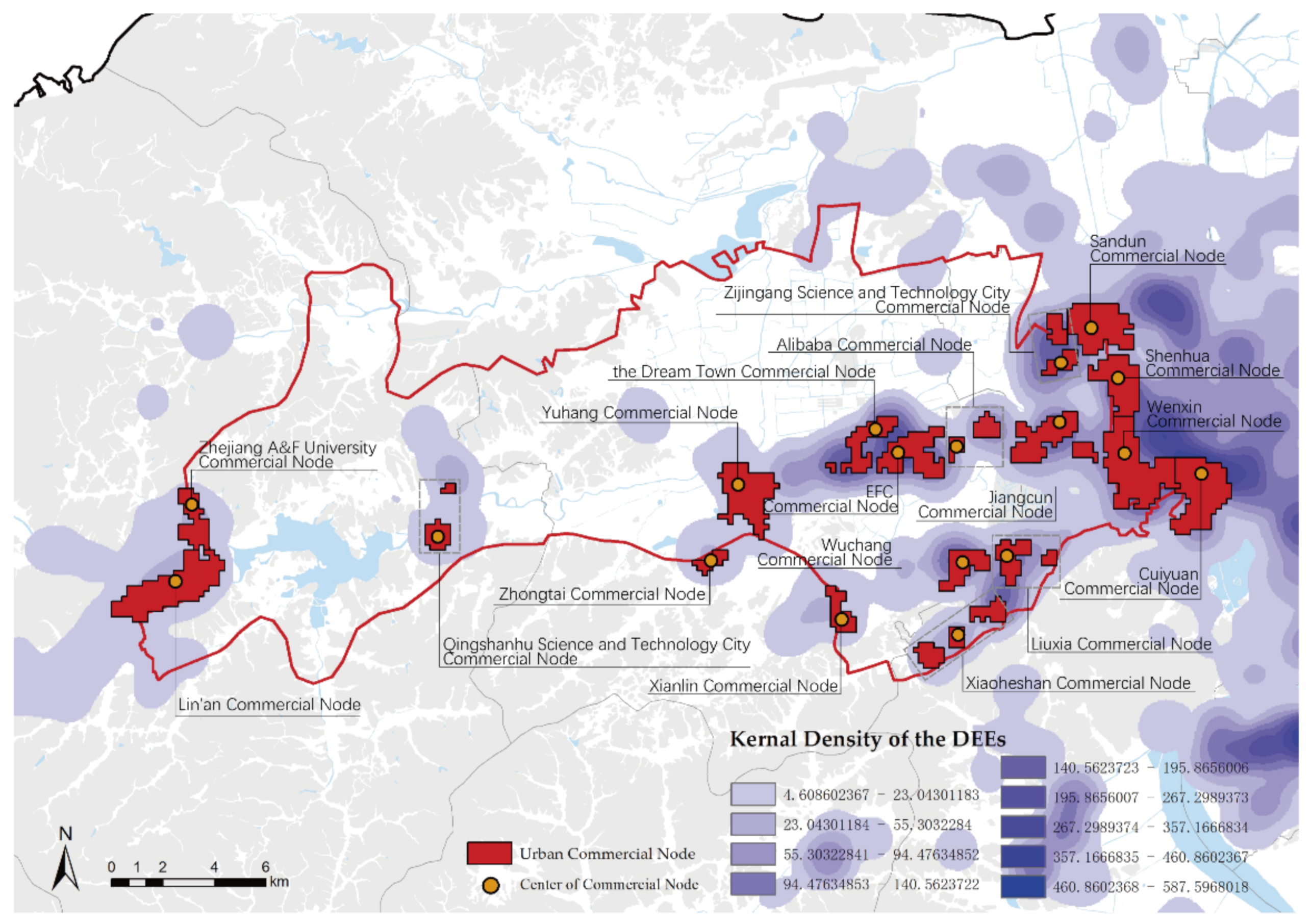 Correlation between Urban Commercial Nodes and the Development of Sci ...