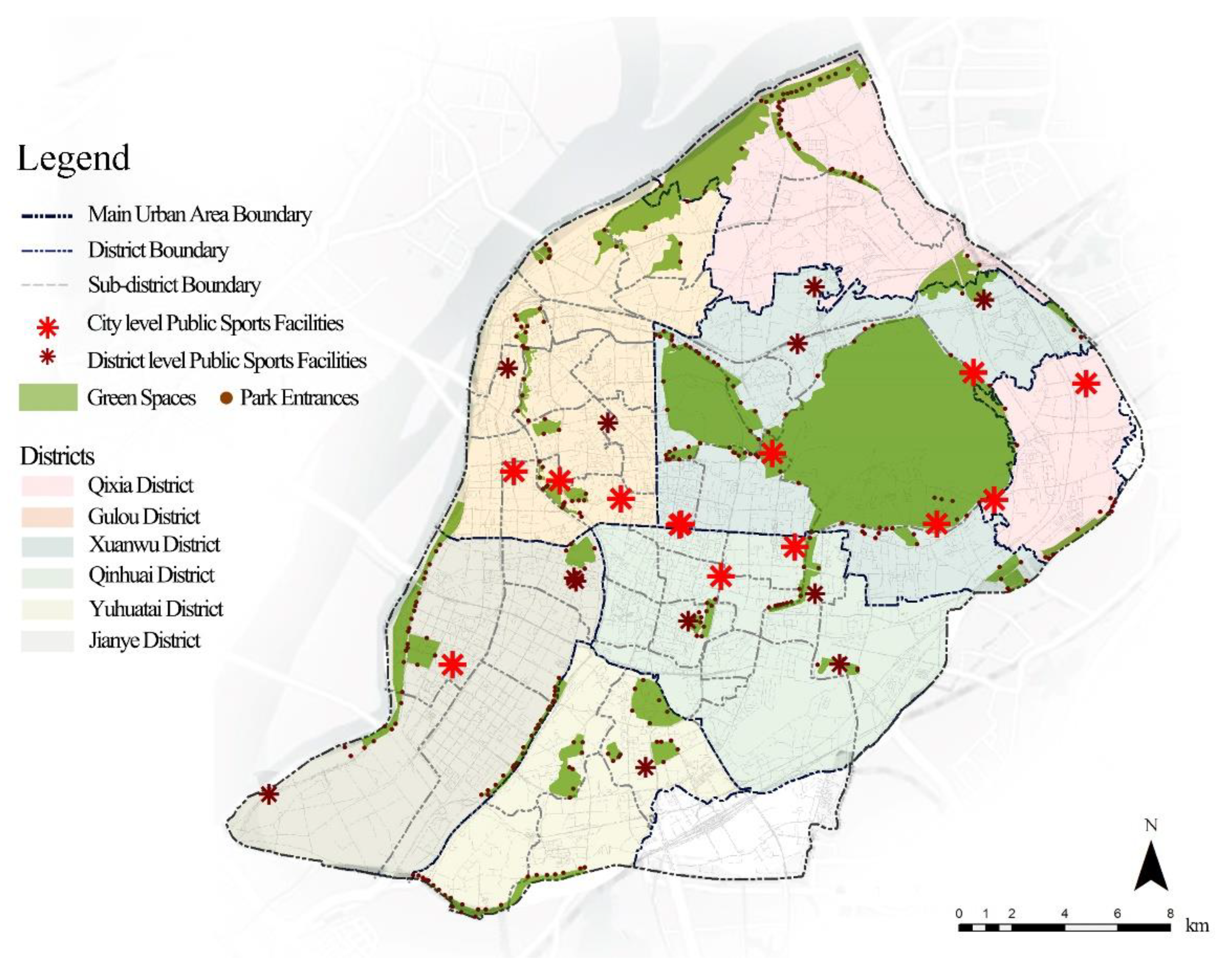 Concatenating Daily Exercise Routes with Public Sports Concatenating Daily Exercise Routes with Public Sports