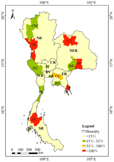 Land Use/Cover Change and Its Driving Mechanism in Thailand from 2000 ...