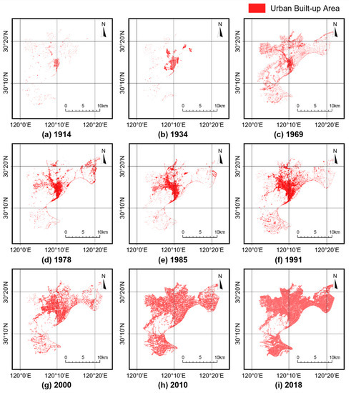 Land | Free Full-Text | Monitoring Long-Term Spatiotemporal Dynamics of Urban Expansion Using ...